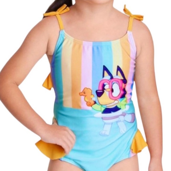 Swim | Bluey One Piece Swimsuit Disney Junior | Poshmark